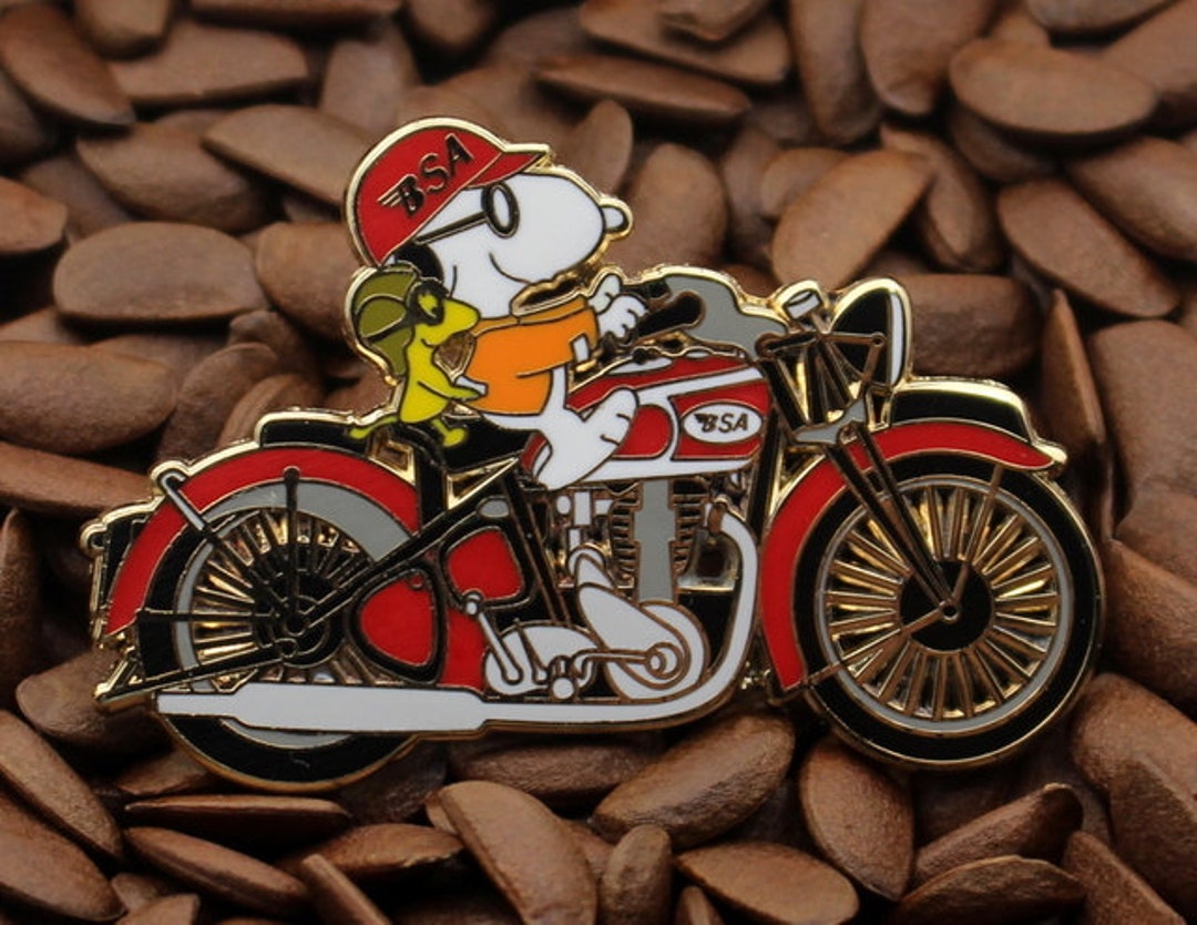 Snoop Pins Woodstock BSA Motorcycle Pin - Etsy