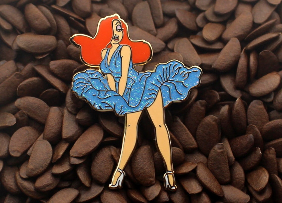 Jessica Rabbit Pins Fantasy Marilyn Monroe Pin | Etsy