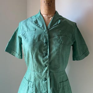 Vintage Girl Scout Uniform Dress, Cute Spring Dress | Girl Scouts Dress ...