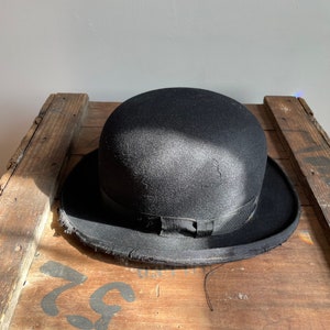 Antique Distressed Bowler Hat, Halloween Costume | Franklin Simon & Co ...