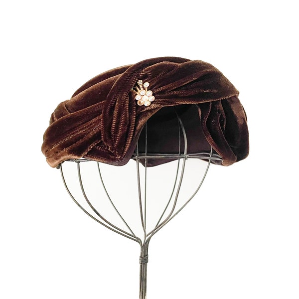 Womens Velvet Hat - Etsy