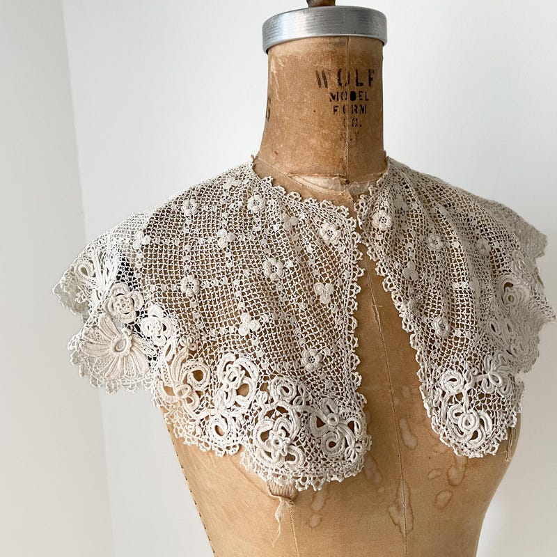 Cream Lace Collar - Etsy
