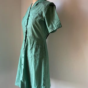 Vintage Girl Scout Uniform Dress, Cute Spring Dress | Girl Scouts Dress ...