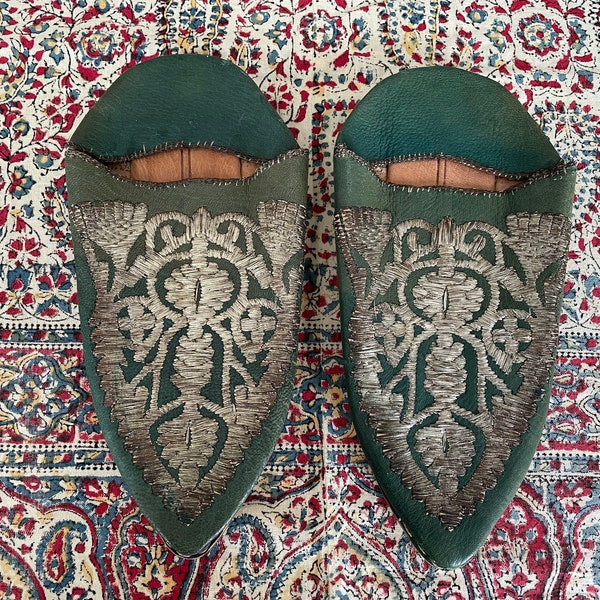Moroccan Slippers - Etsy