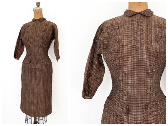 Vintage 1950’s Miss Cane New York designer dress | ci… - Gem