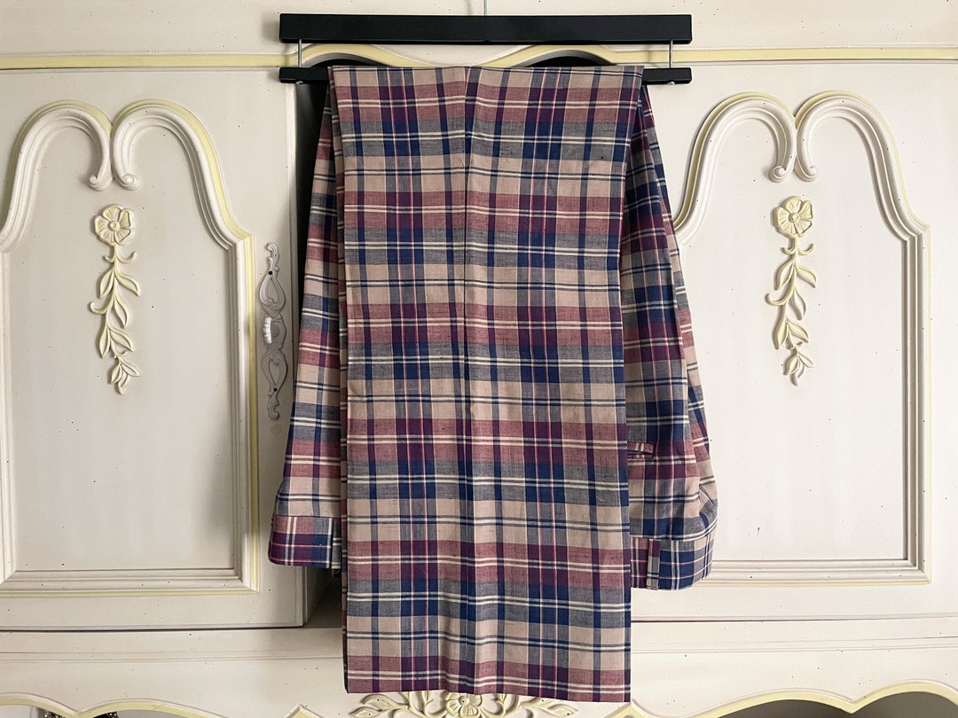 Vintage Boyd’s Indian Madras Plaid Trousers, Pit Loom Madras | Vintage ...