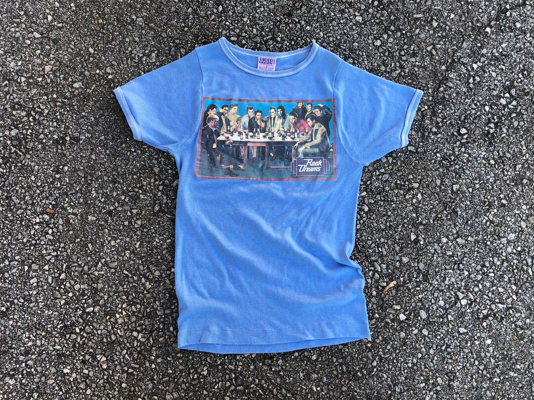 Rare Vintage 1975 Rock Dreams Book Promo Tee | Ladies ‘70s Music Baby ...