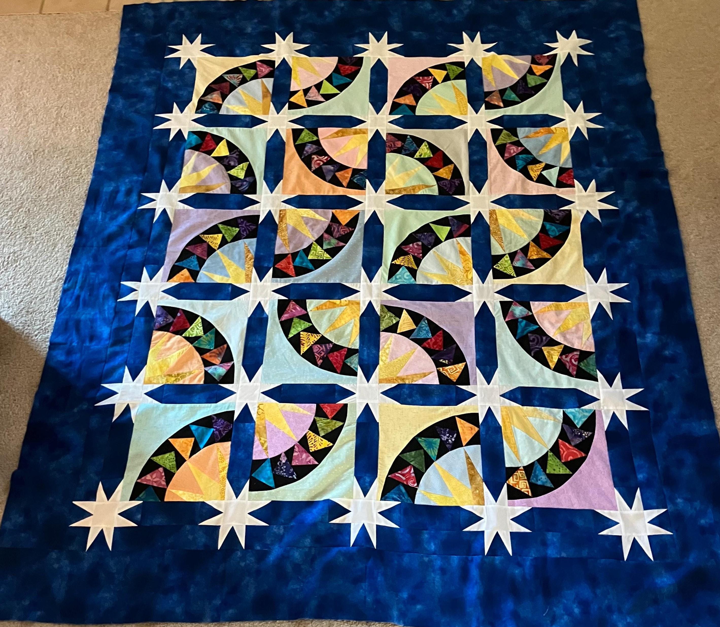 Flying to the Stars Quilt Pattern - Printed Version - Etsy