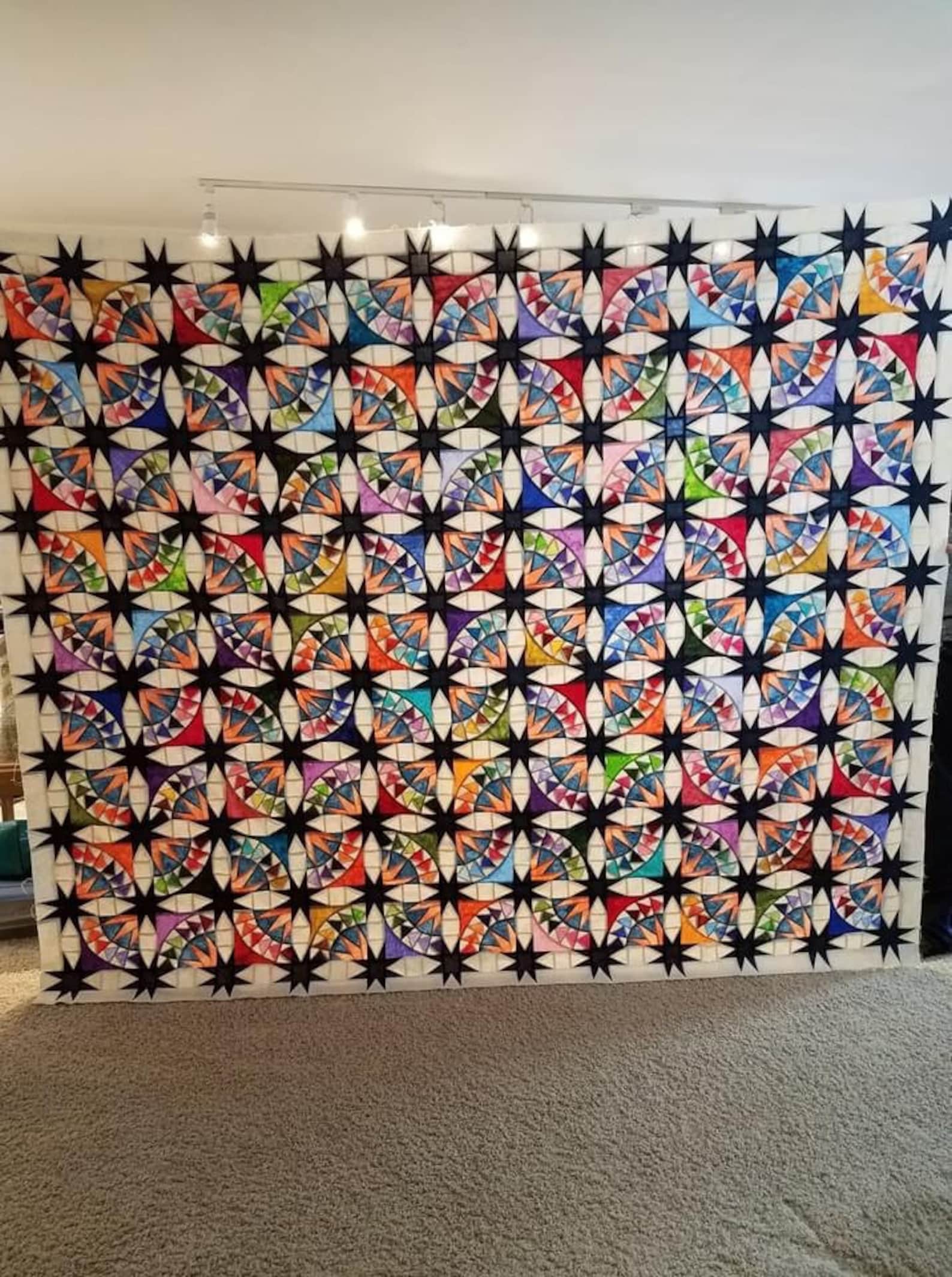 Flying to the Stars Quilt Pattern Printed Version - Etsy