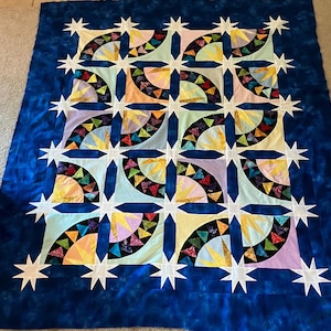 Flying to the Stars Quilt Pattern - Etsy