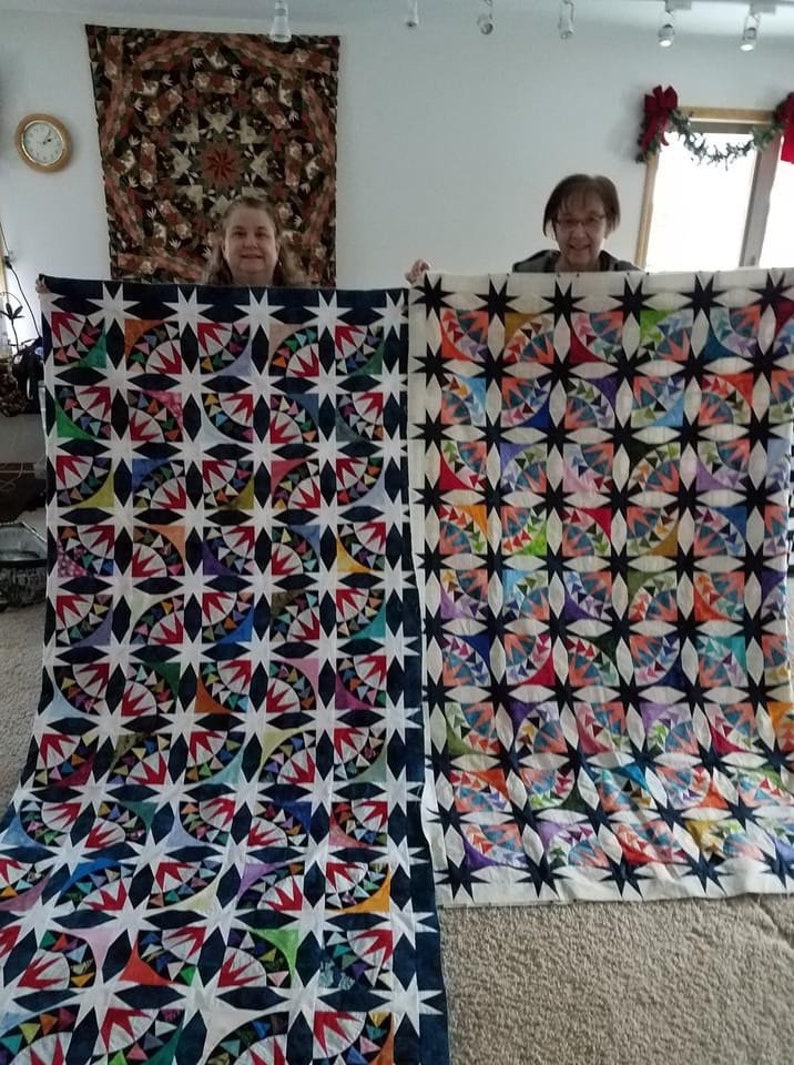 Flying to the Stars Quilt Pattern Printed Version - Etsy UK