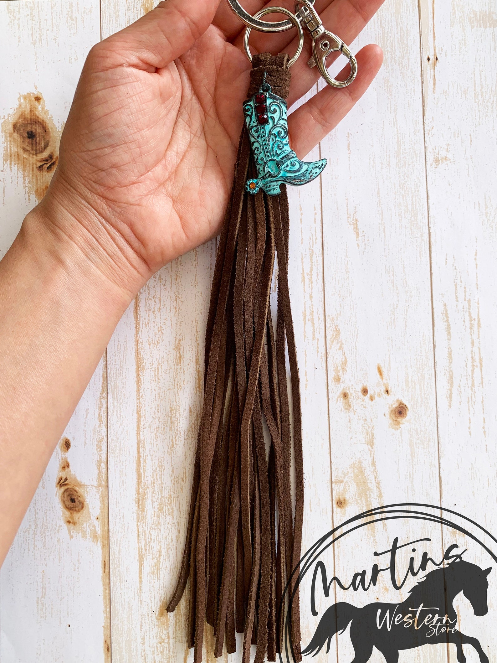 Leather Keychain Bag Charm Native American Tassel Hippie Boho Gypsy ...
