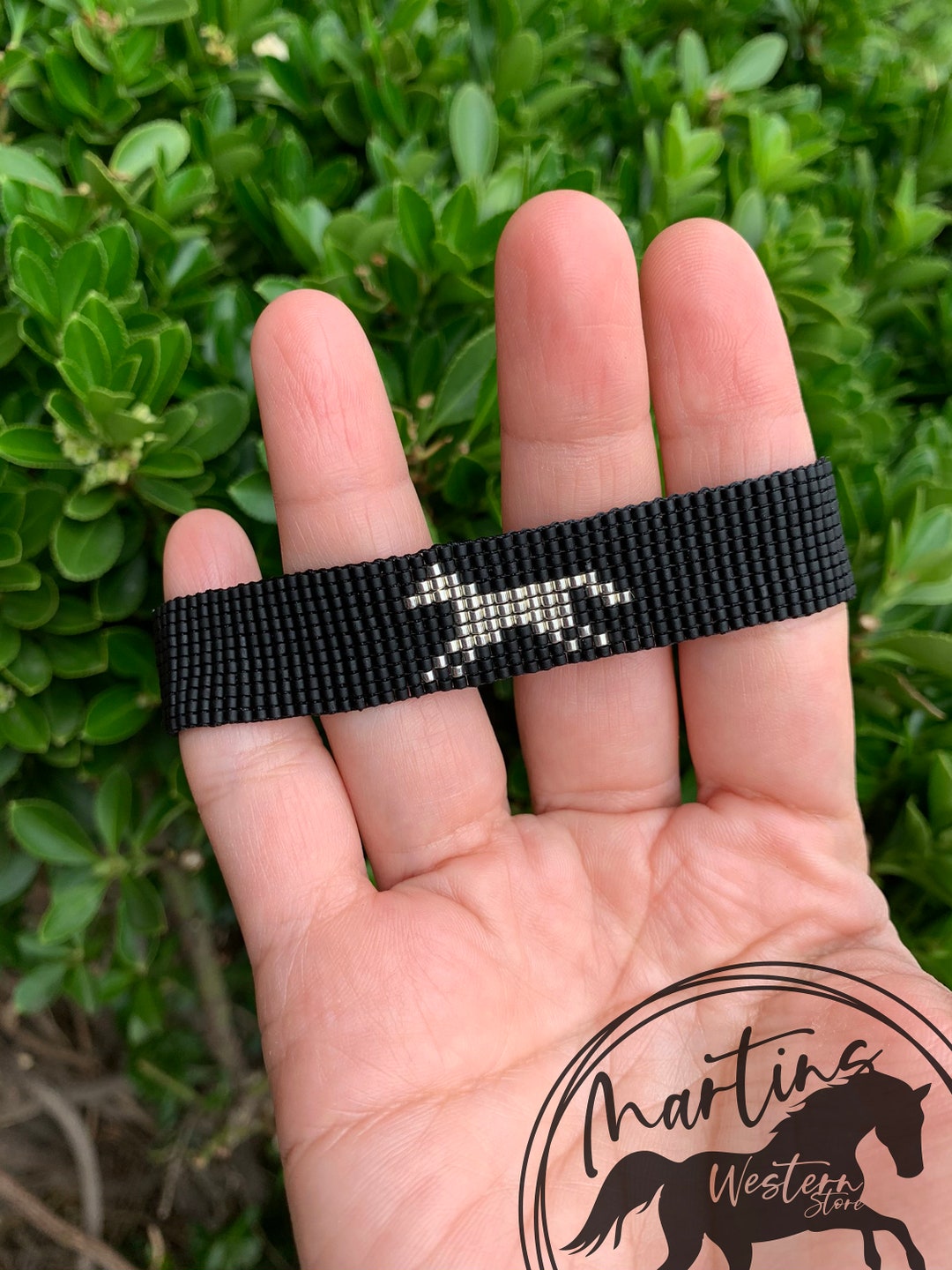 Miyuki Bracelets With Adjustable Cord/ Woven Bead Bracelet/ Horse ...