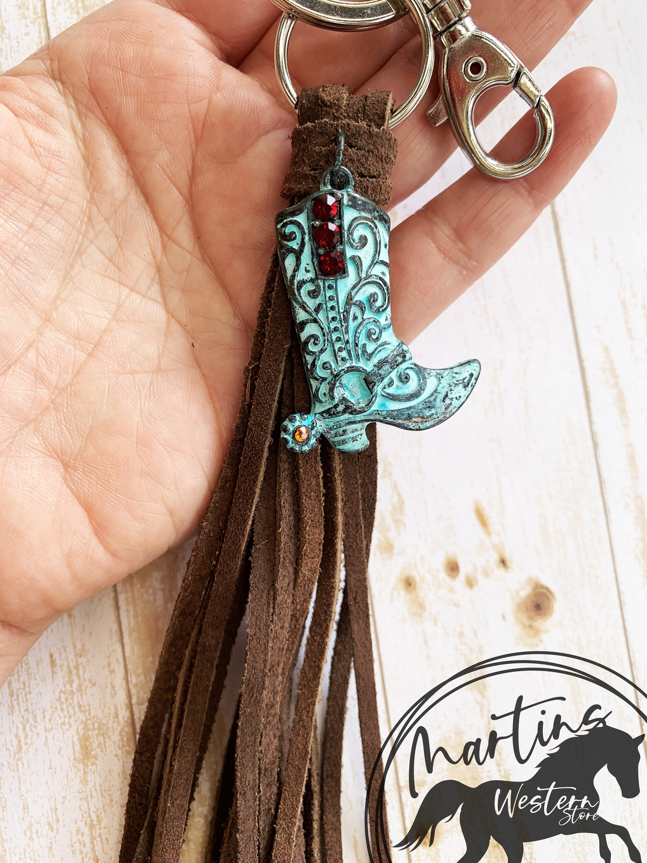 Leather Keychain Bag Charm Native American Tassel Hippie Boho Gypsy ...
