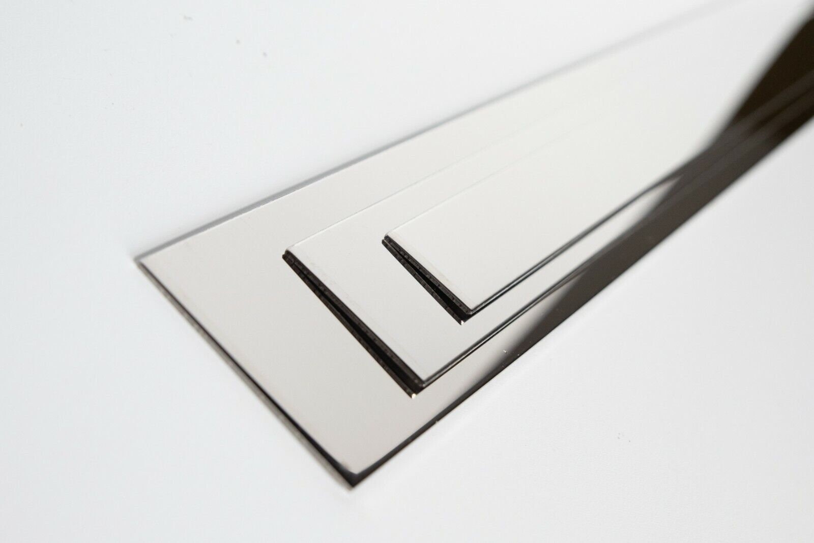 Mirror Polished Stainless Steel 304 Grade Shiny Flat Bar Metal Strip ...