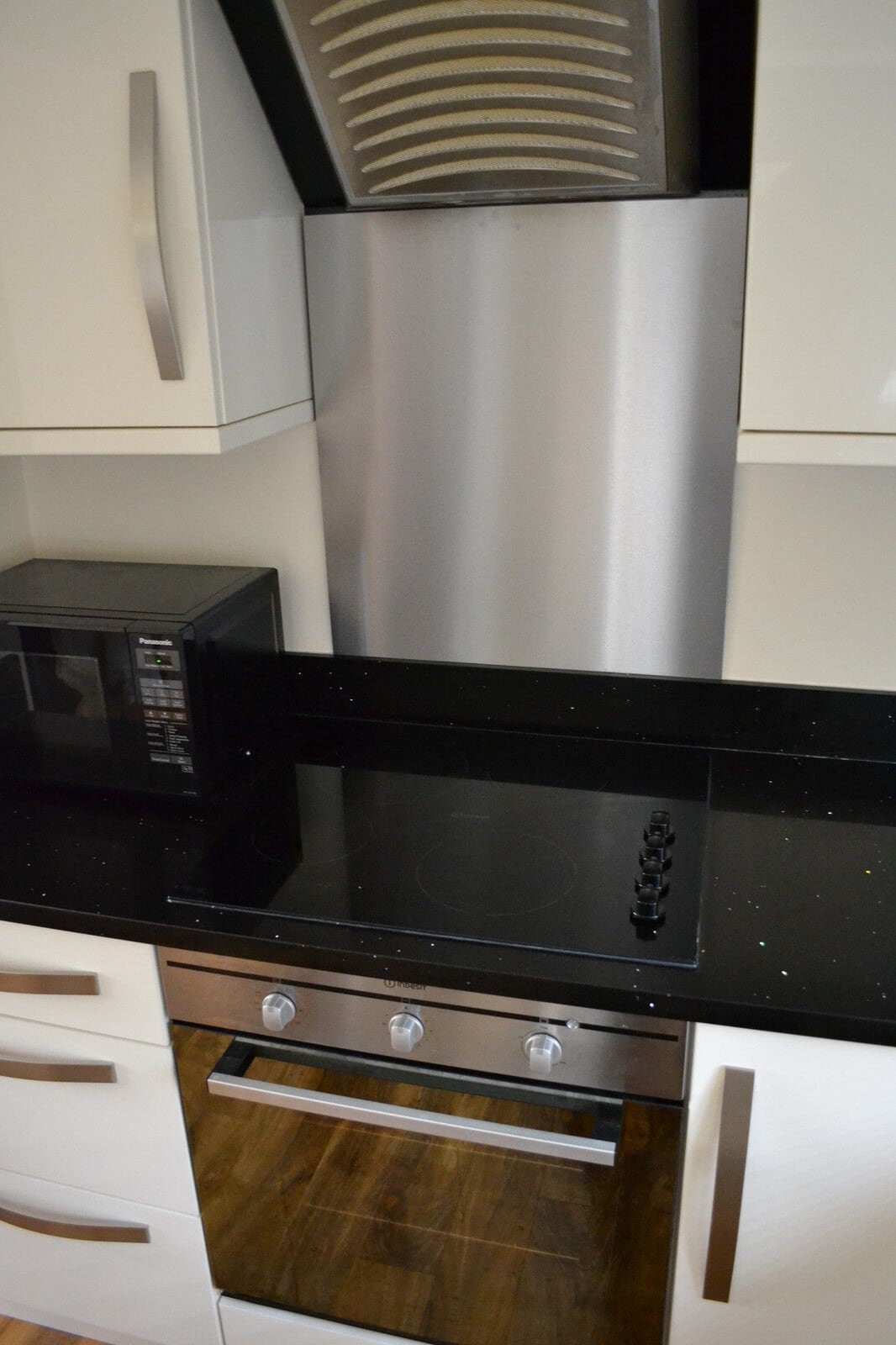 Satin Brushed Stainless Steel Cooker Splashback Guard Kitchen Hob Back ...