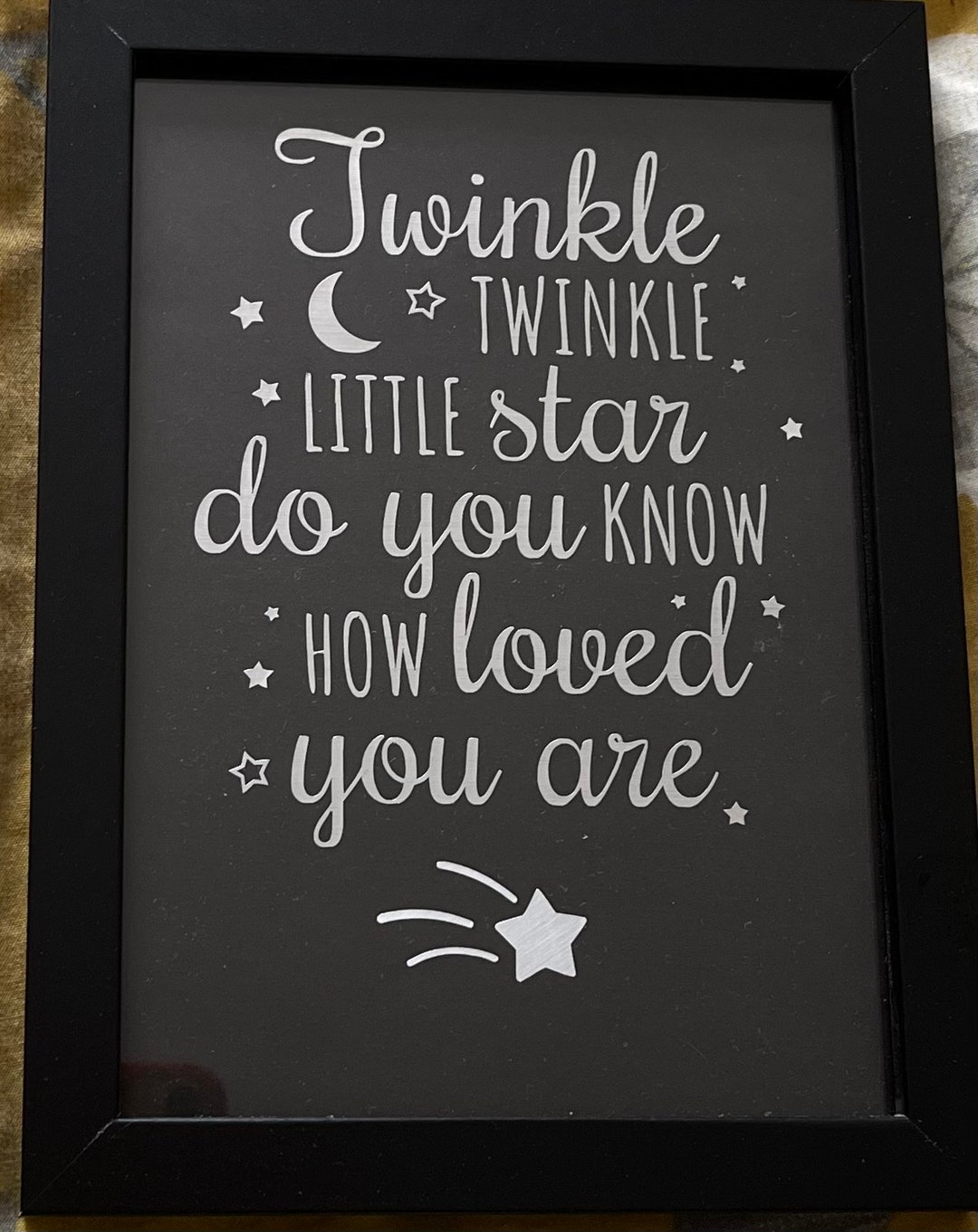Twinkle Twinkle Little Star Picture - Etsy