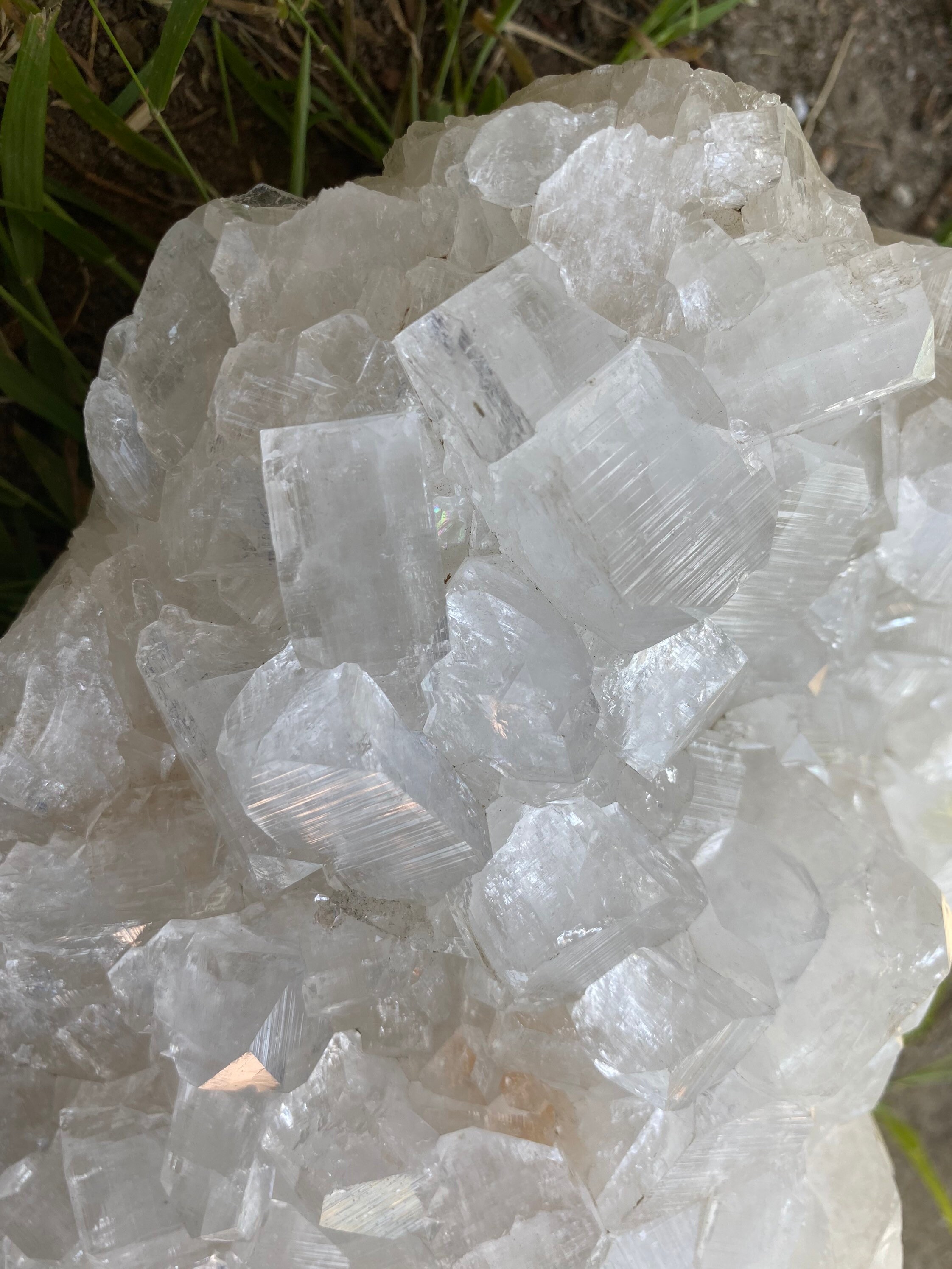 Clear Apophyllite Specimen | Etsy