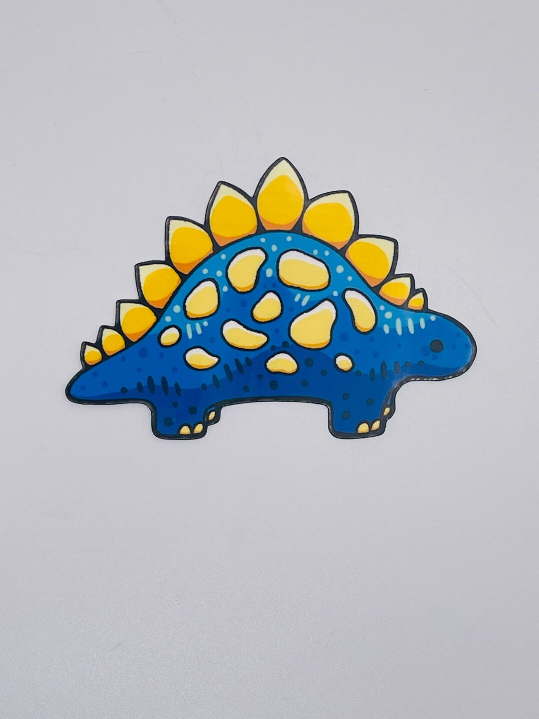 Blue Dinosaur Sticker 2.5 Inch - Etsy