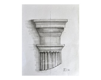 Greek Line Drawing - Etsy