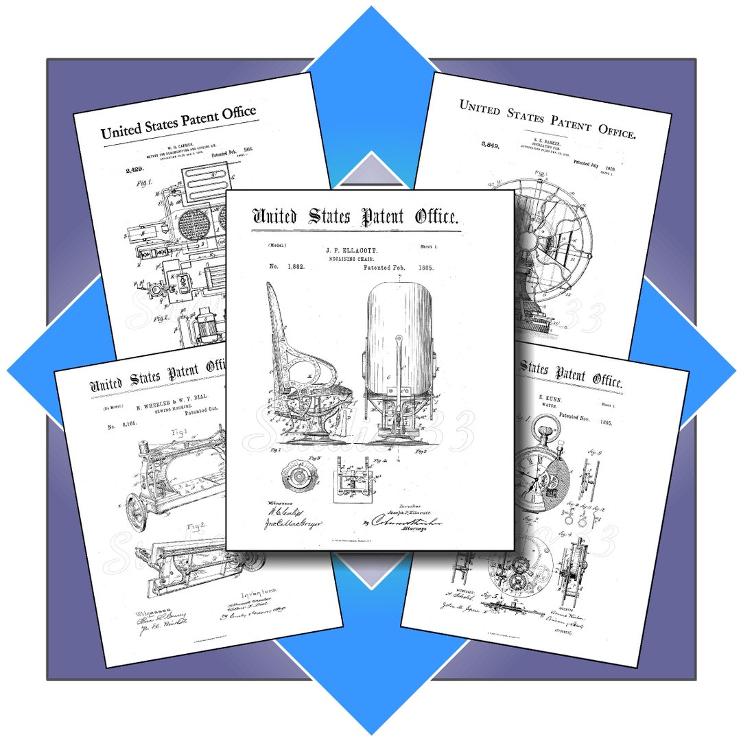 5 Common Patent Drawings 5 Familiar cant Do Without Invention Patents ...