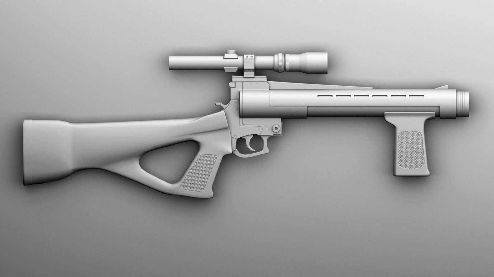 The Mandalorian: Deathwatch Rifle Blaster. 3D File STL Replica - Etsy Canada