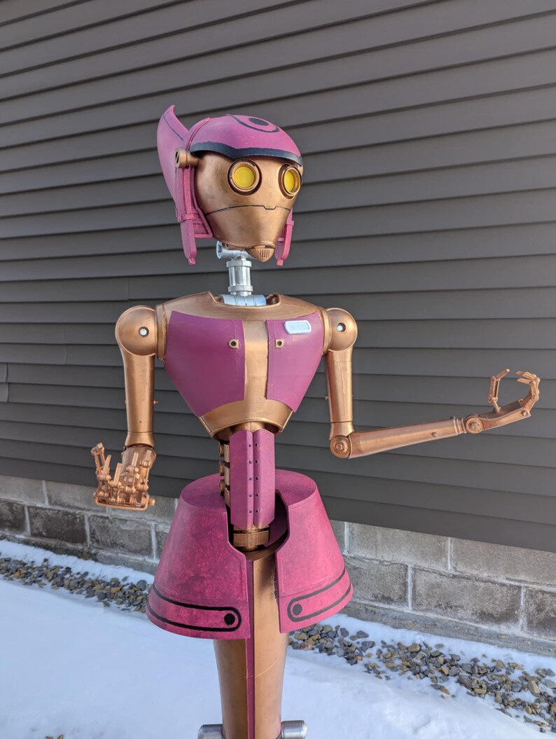 WA-7 Waitress Droid. 1:1 Scale Life Size Kit - Etsy