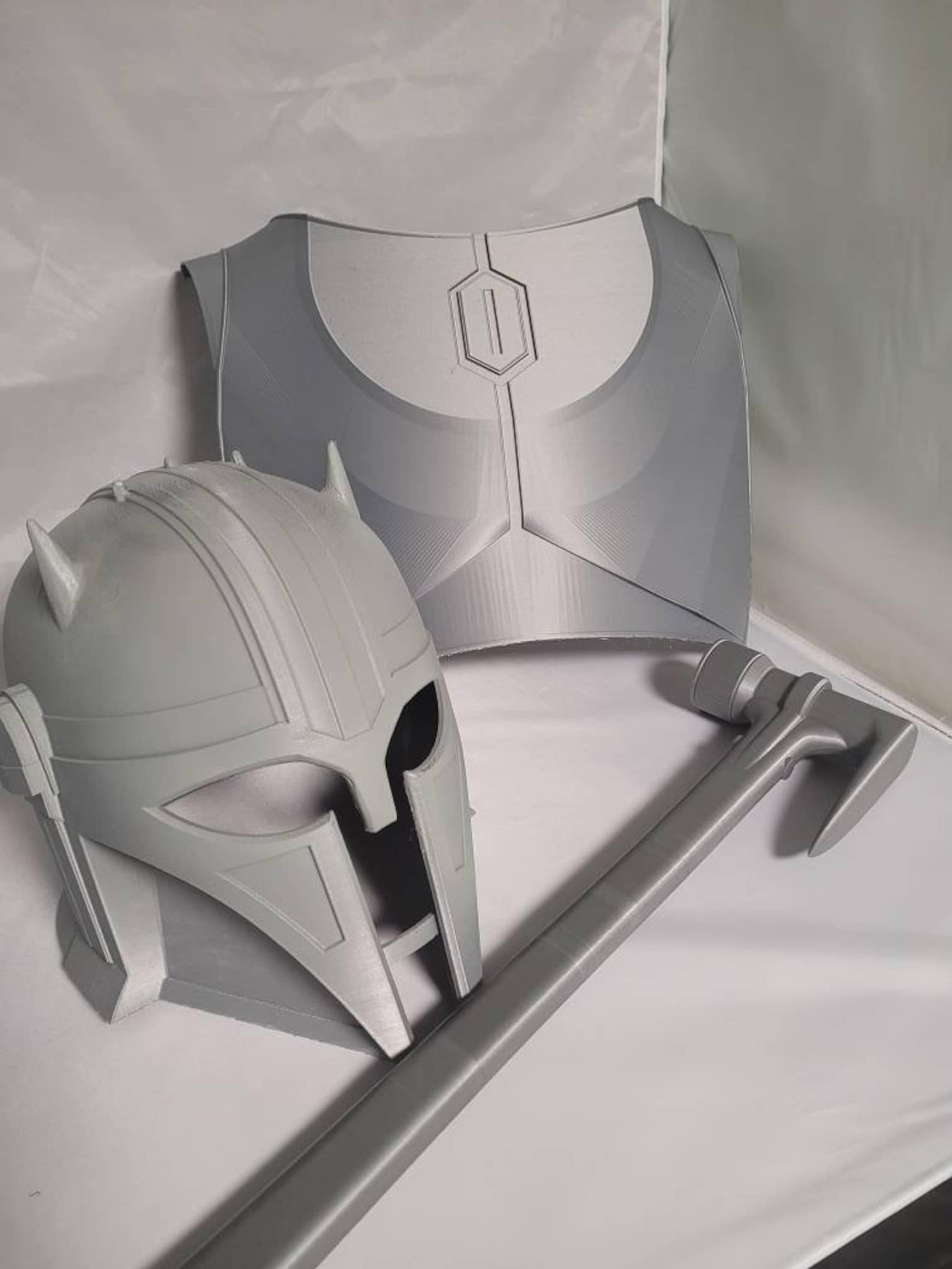 The Armorer Armor Set Replica 3D Printed | Etsy