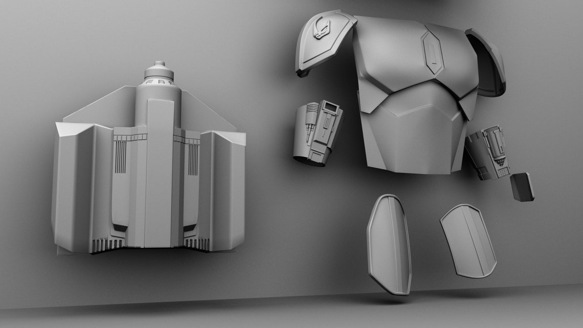 The Child Armor STL File Set. - Etsy Australia