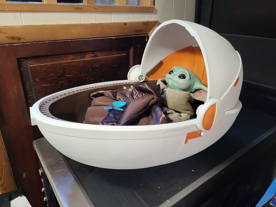 110 Percent Size Grogu baby Yoda Pod KIT - Etsy UK