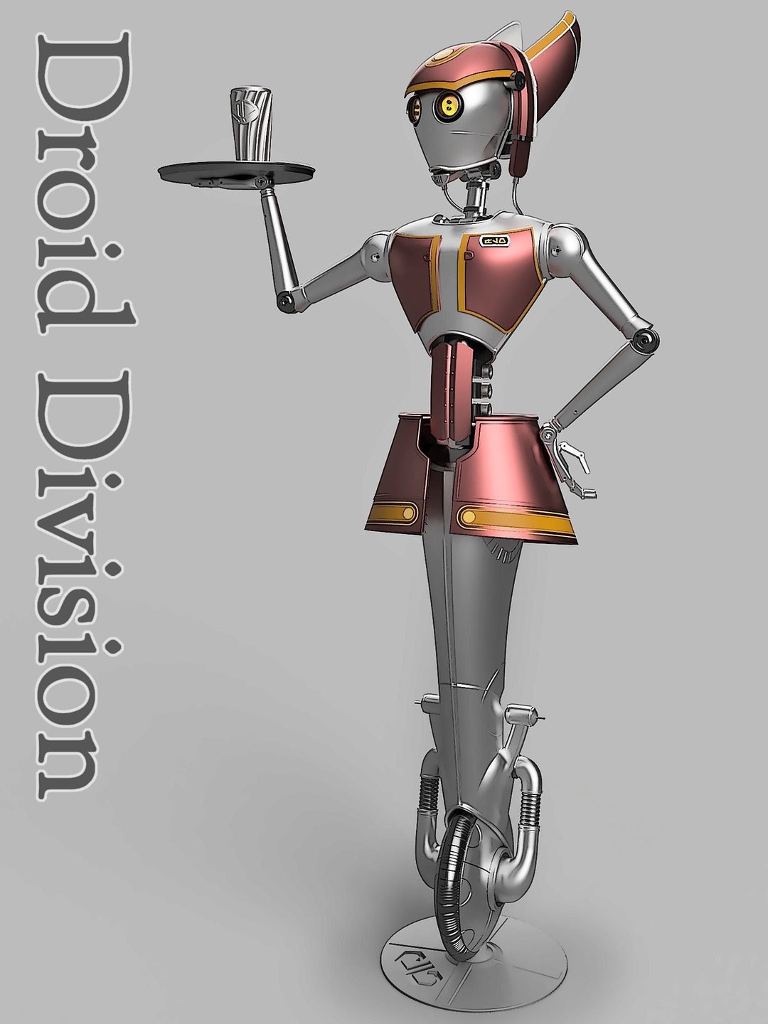 WA-7 Waitress Droid. 1:1 Scale Life Size Kit - Etsy