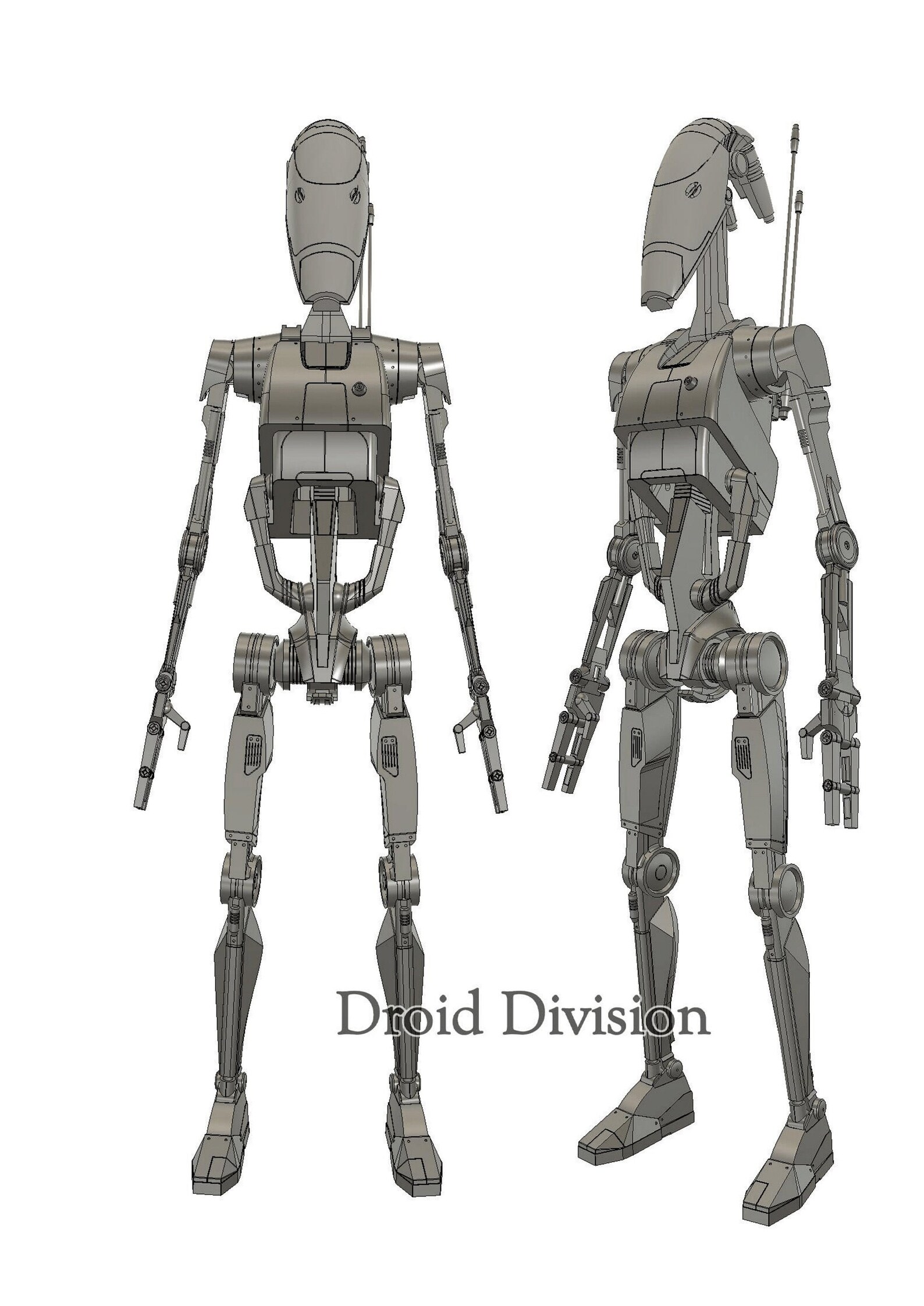 B1 Battle Droid Full 1:1 Scale Kit - Etsy UK