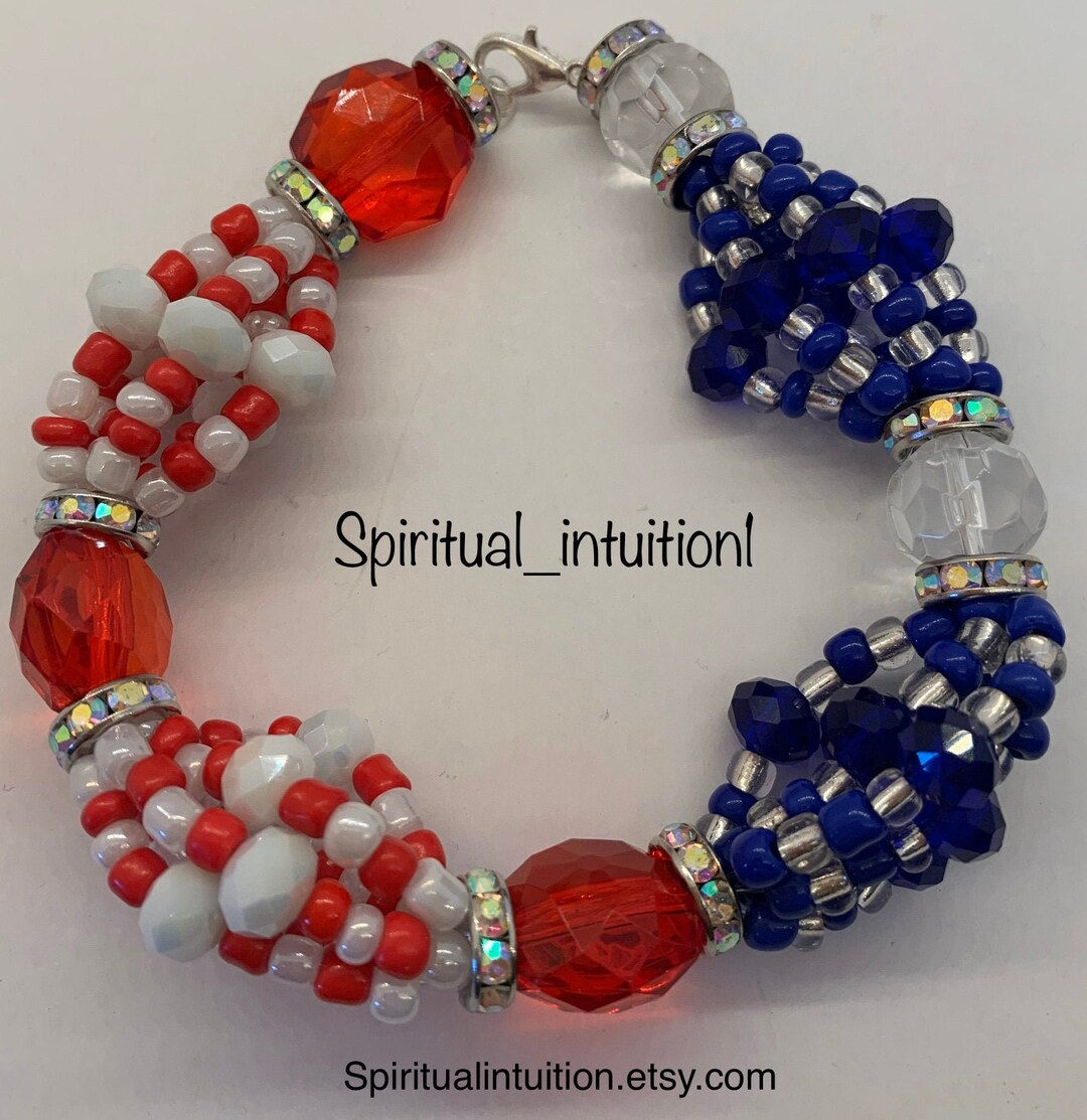 Handmade Shango and Yemaya Inspired Bracelet, Made With High Quality ...