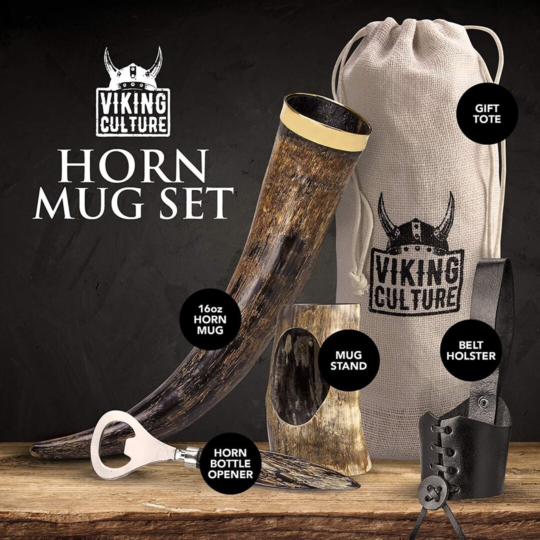 Wedding Day Drinkware Viking Beer Stein Unique Gifts for Him Dad Gift ...