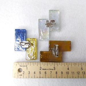 Iridescent Cool Rings, Colored Glass Rings, Quirky & Affordable Rings ...