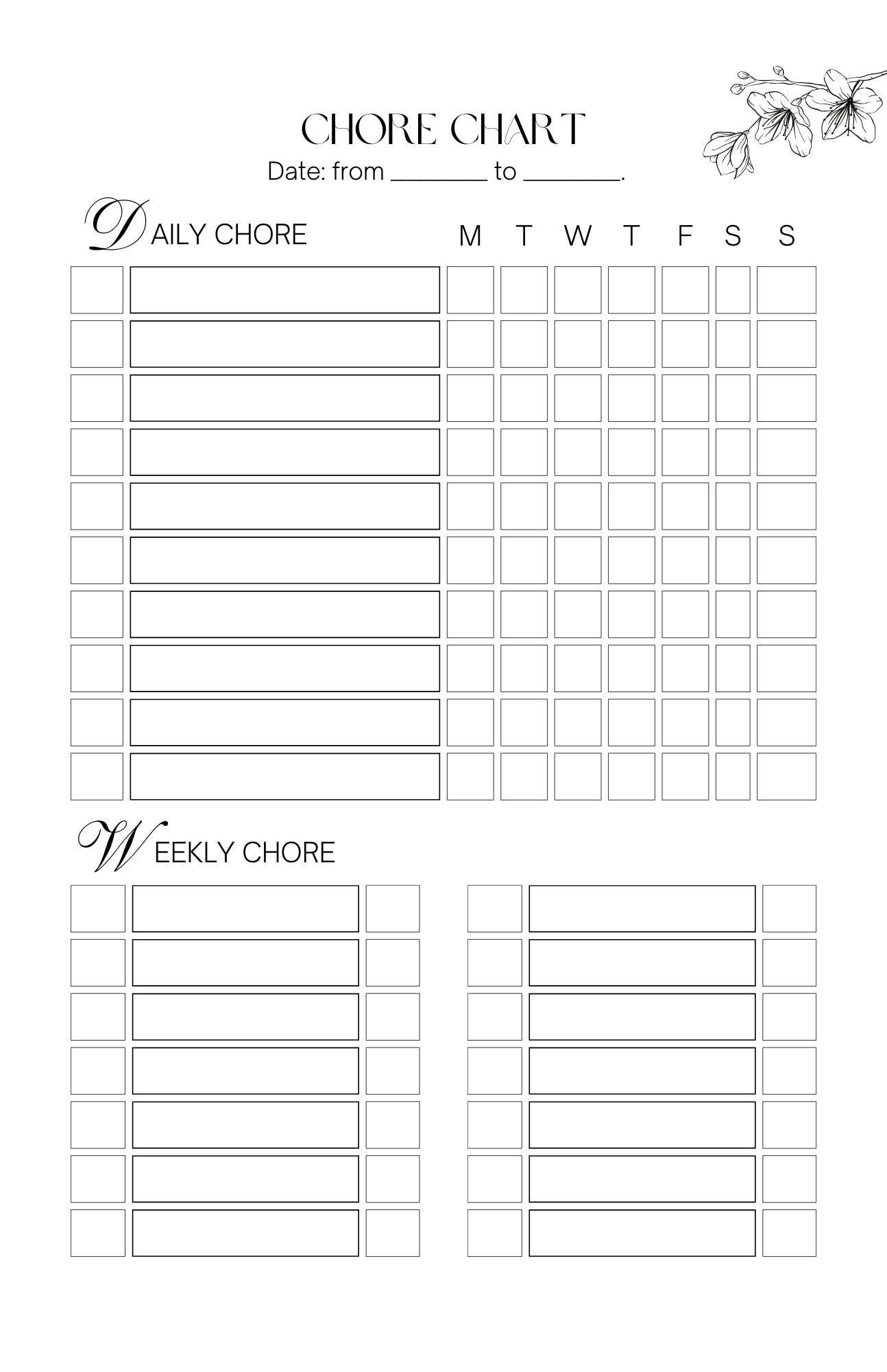 Free Customizable Chore Chart Templates To Print Canv - vrogue.co Free Customizable Chore Chart Templates To Print Canv - vrogue.co