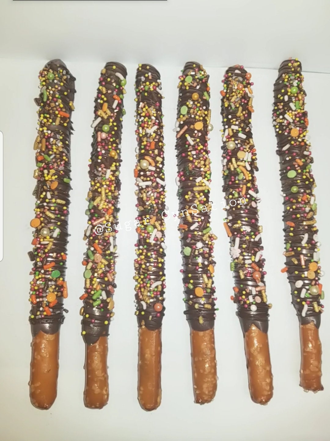 Customized Appreciation Chocolate Covered Pretzels Rods From Boss ...