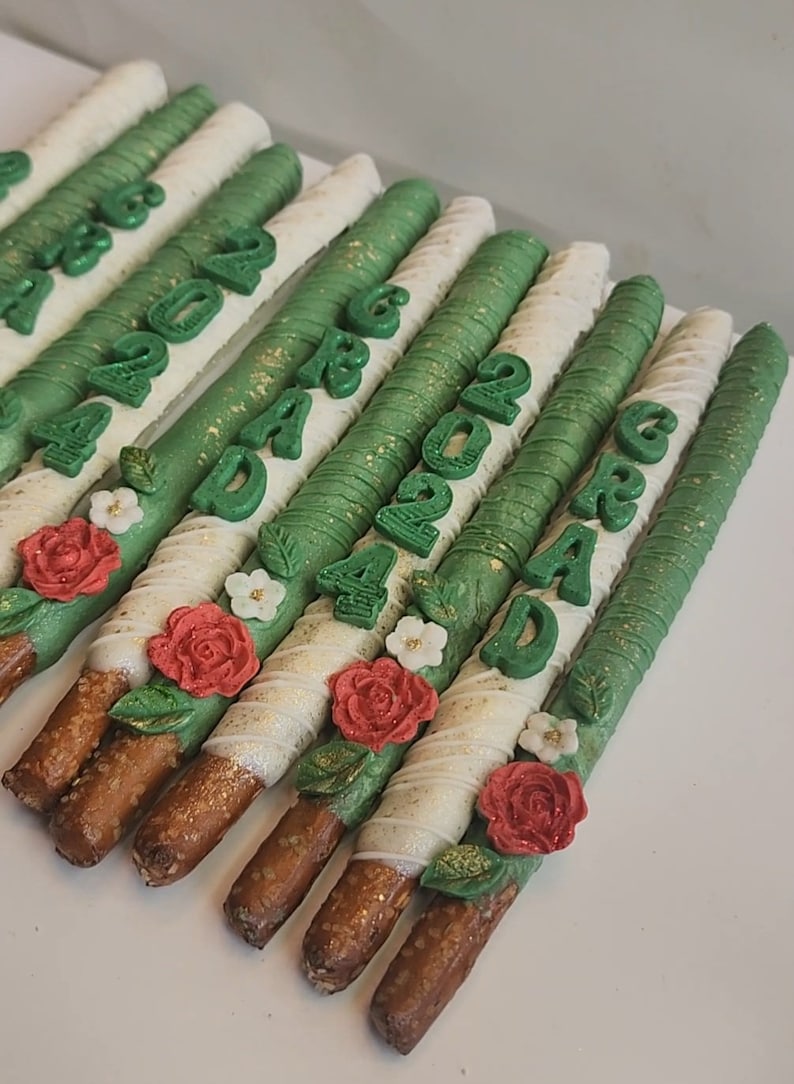Gift Box for 2024 Graduate, Graduation Themes Chocolate Covered Pretzel ...