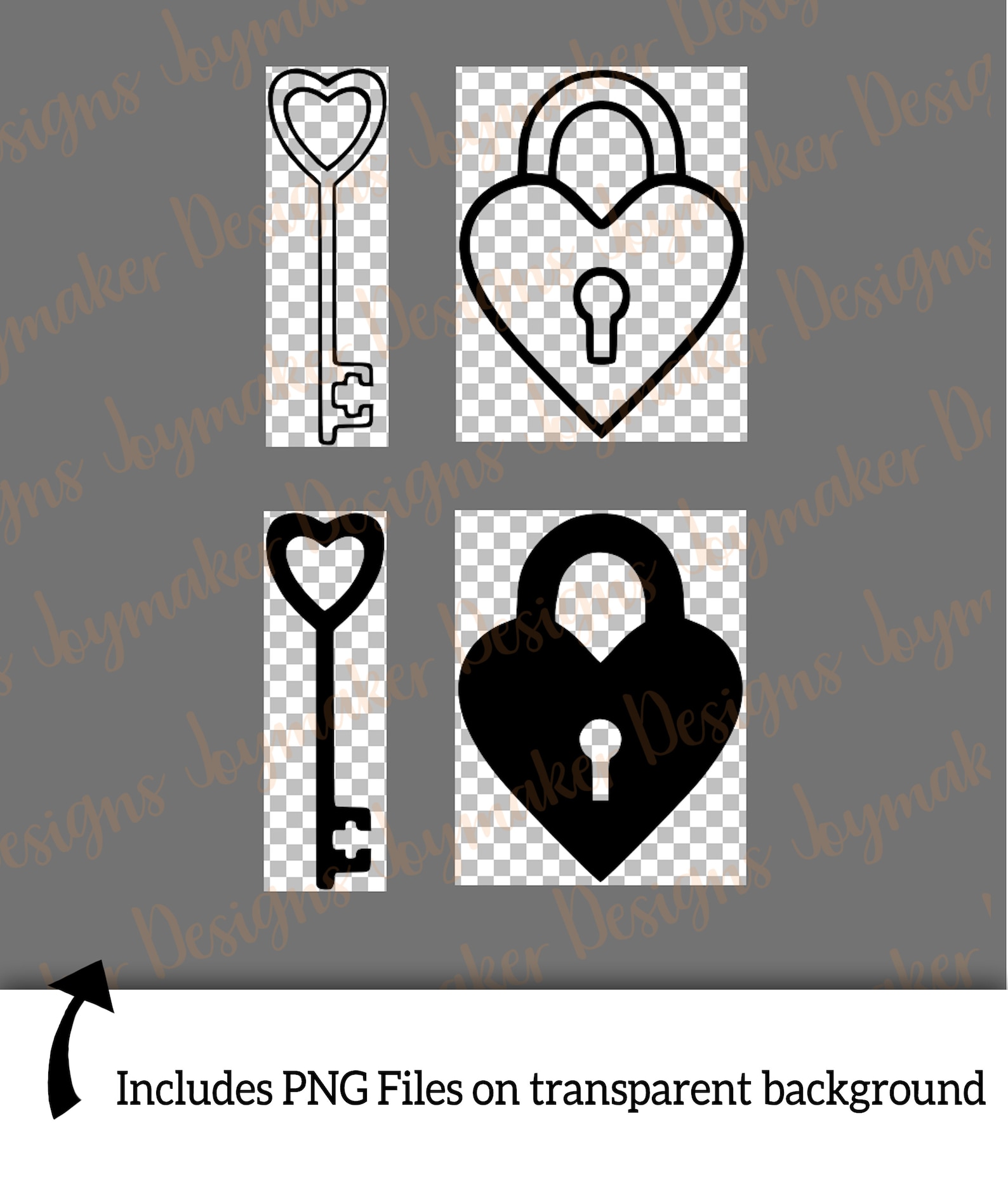 Heart Lock Key SVG, DXF, Valentine's, Love, Design, Clipart, Clip Art ...