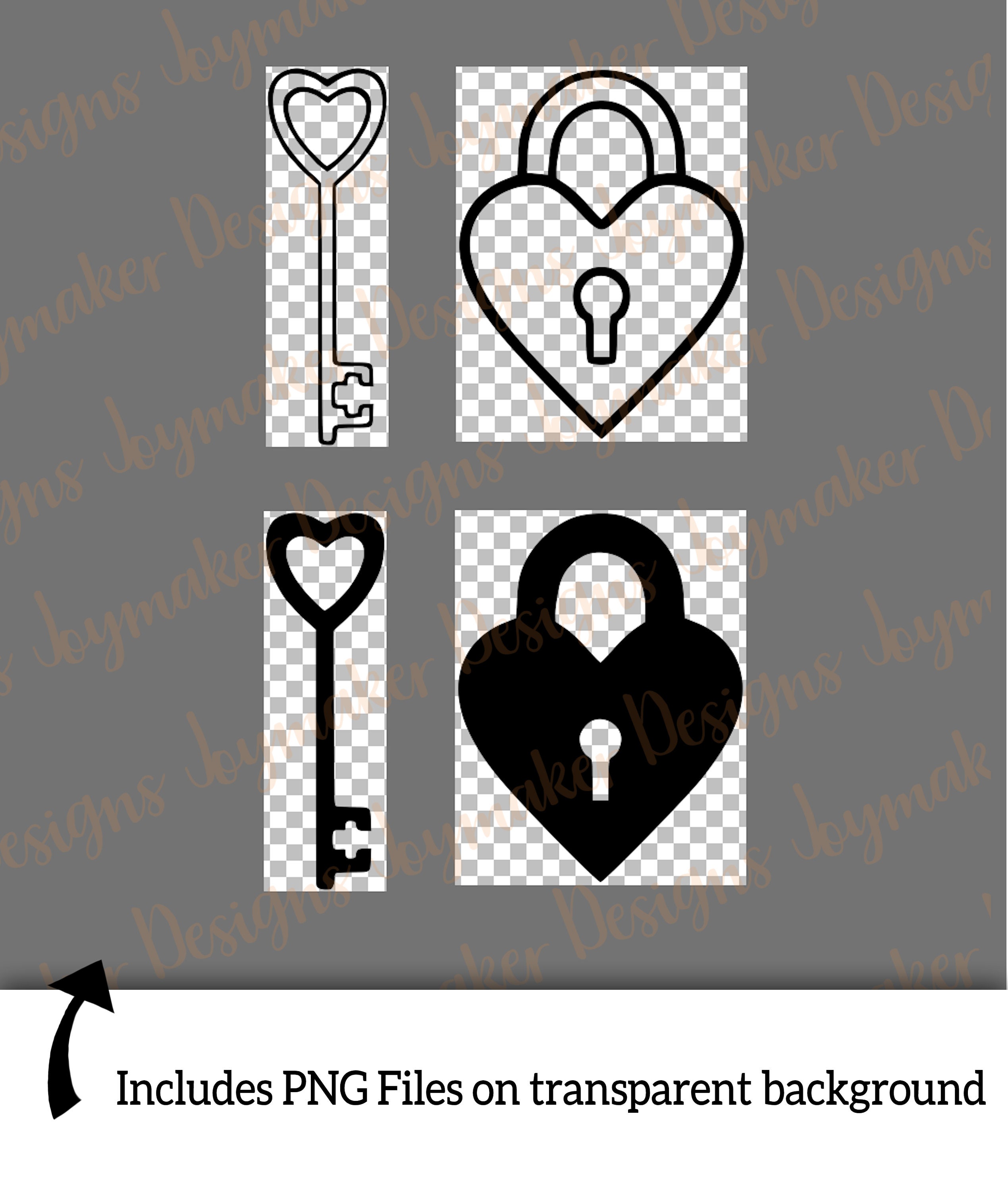 Heart Lock Key SVG, DXF, Valentine's, Love, Design, Clipart, Clip Art ...