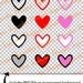 Simple Hearts SVG, Heart Shape, Valentine's, Love, Design, Clipart ...