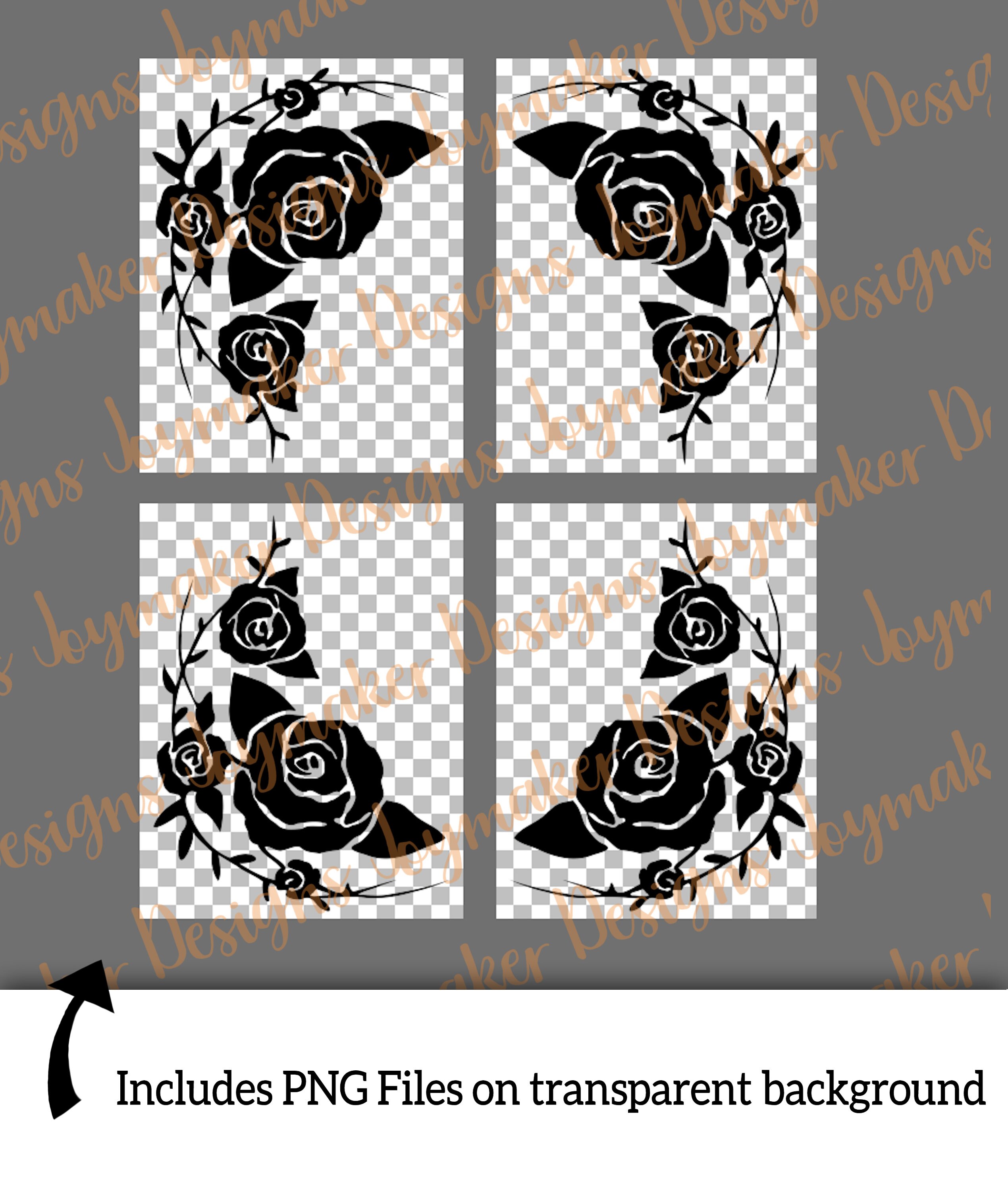 Rose SVG, Rose DXF, Flowers SVG, Rose Design, Rose Sign, Rose Clipart ...