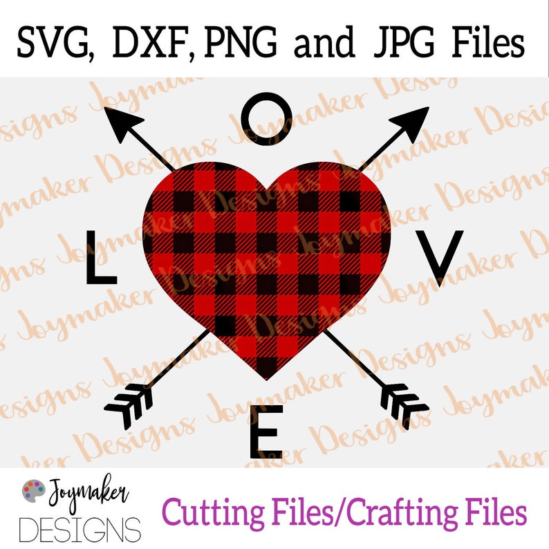 Love Heart Arrow SVG, DXF, Valentine's, Love, Design, Love Sign ...