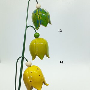 Decorative Ceramic Flowers (1 Pc) | Bellflowers | Herebells | Bluebell ...
