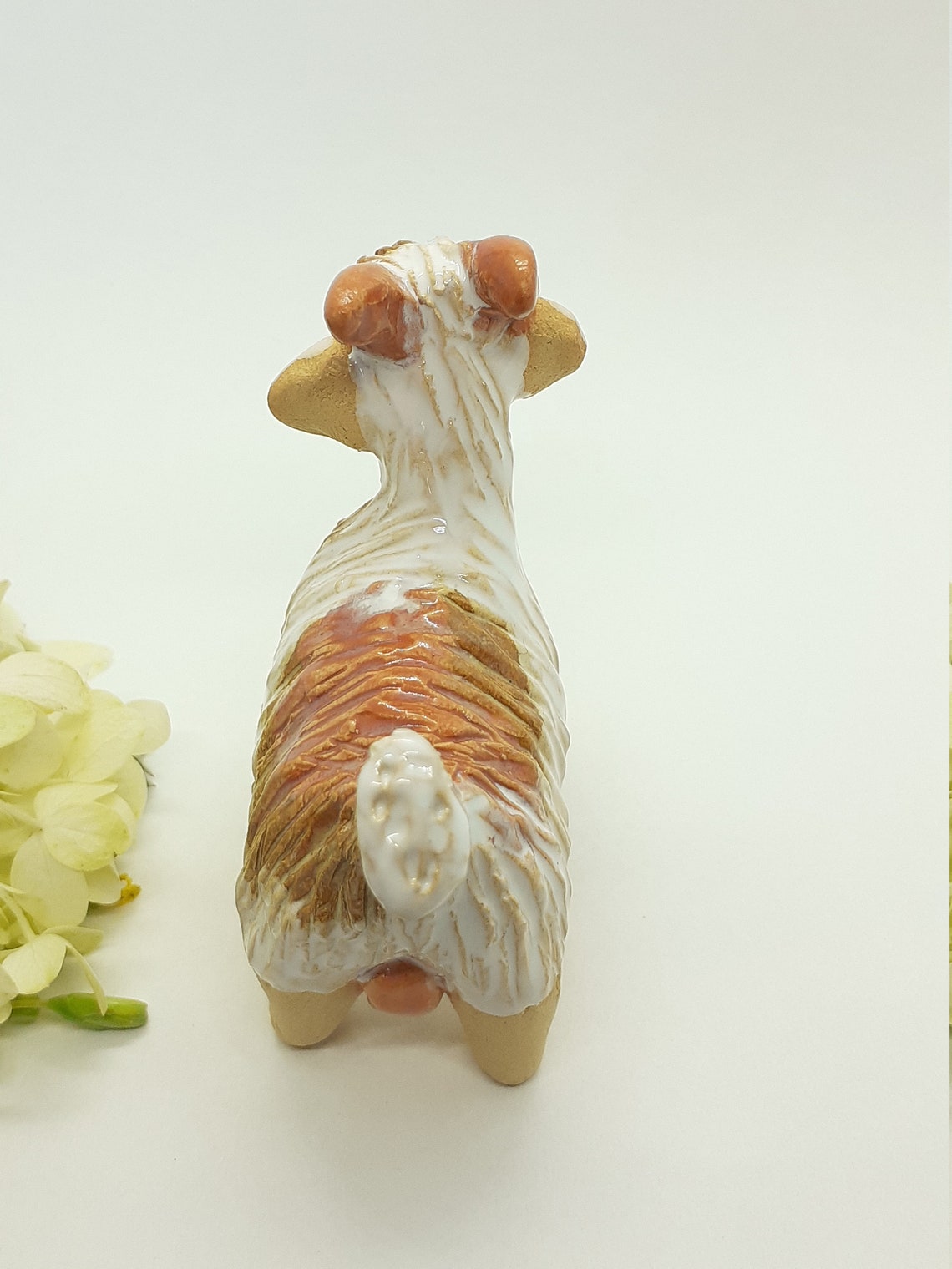 Ceramic Goat | Hand-formed and Hand-painted | Ceramic Sculpture ...