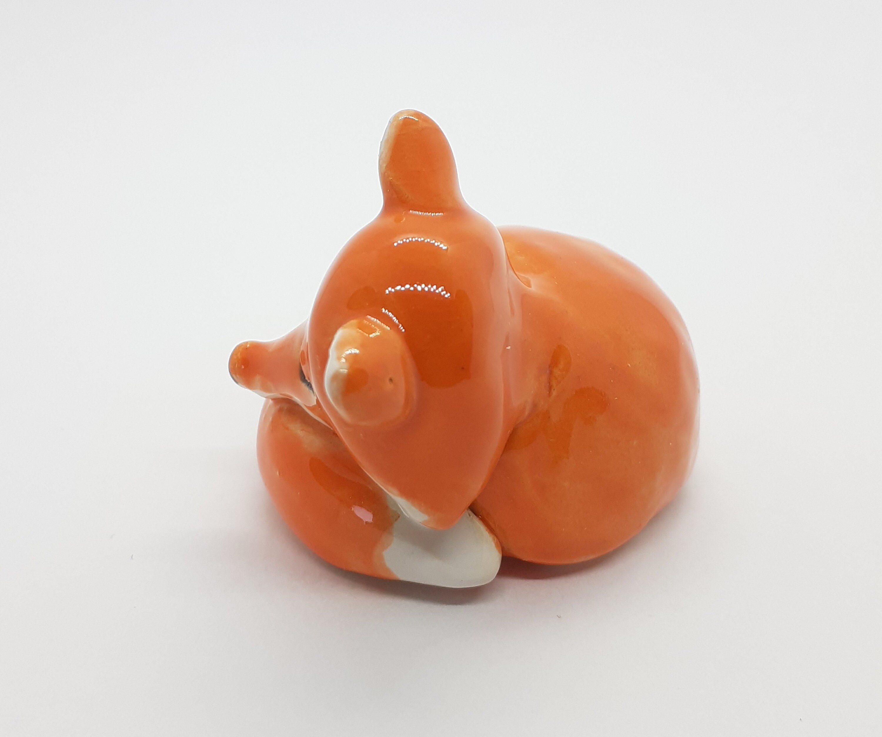 Ceramic Fox Hand-formed and Hand-decorated Ceramic - Etsy