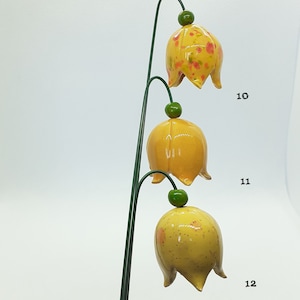 Decorative Ceramic Flowers (1 Pc) | Bellflowers | Herebells | Bluebell ...