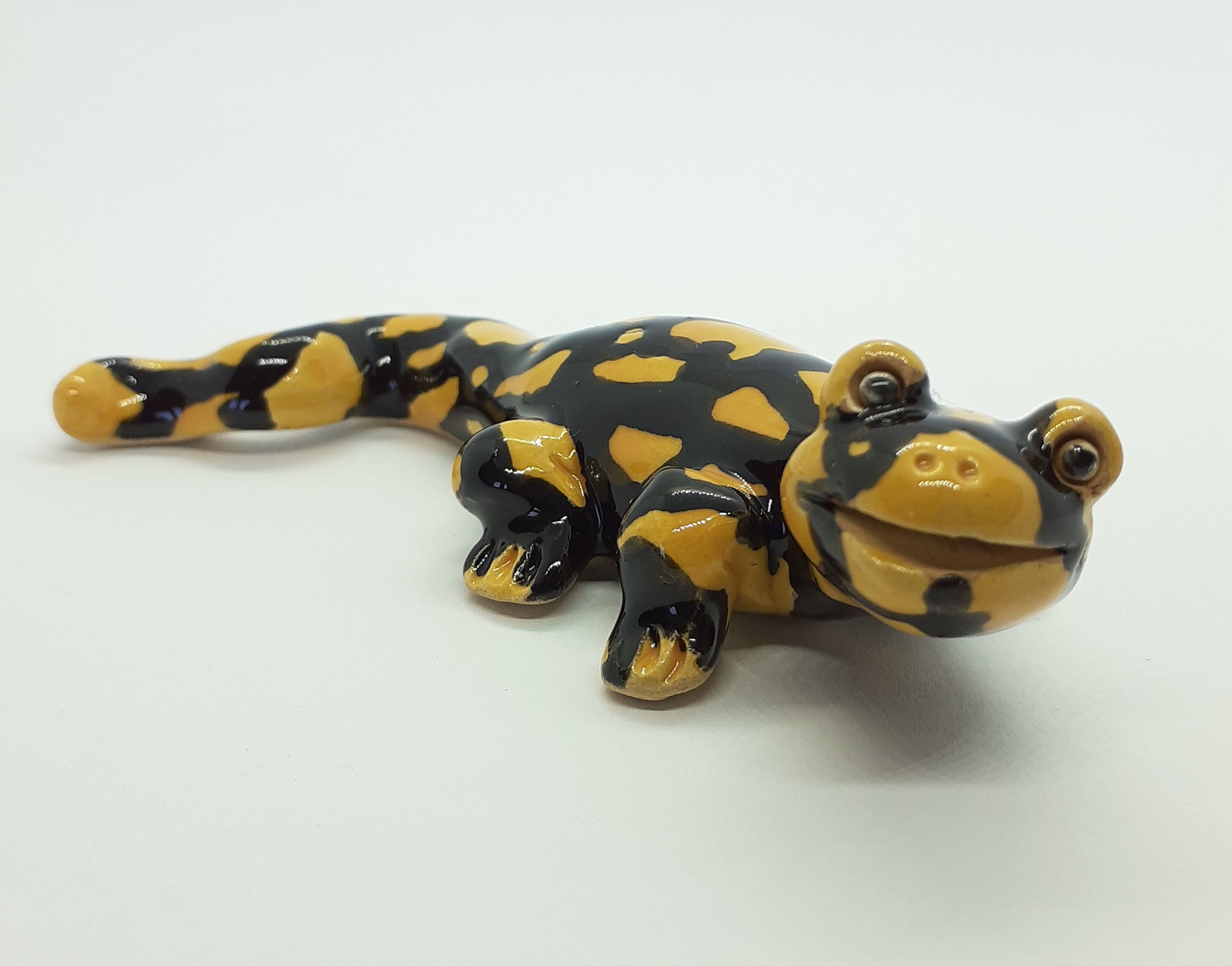 Ceramic Fire Salamander Handwork Decorate Home or Garden - Etsy UK