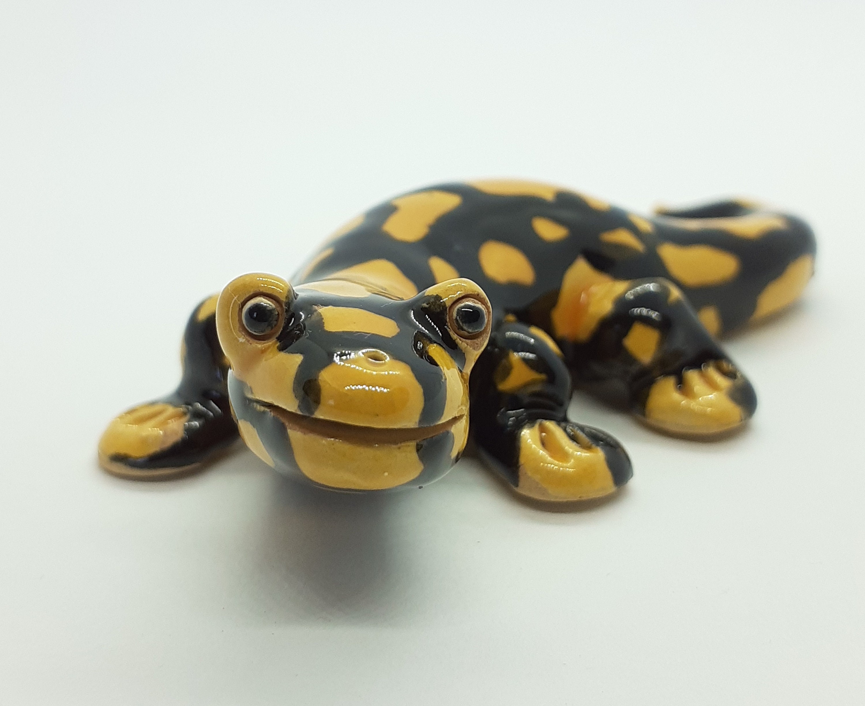 Ceramic Fire Salamander Handwork Decorate Home or Garden - Etsy Canada