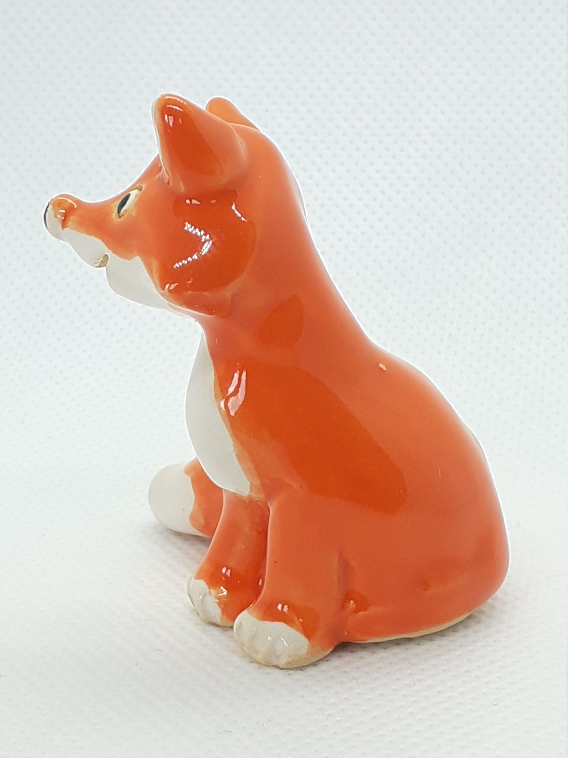 Ceramic Fox Hand-formed and Hand-painted Ceramic Sculpture - Etsy
